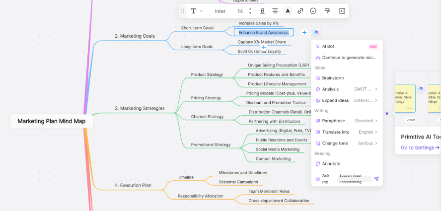 Your 3 Steps Guide to Free Mind Map